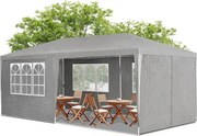 Juskys Párty stan 3x6 m - tmavě šedá