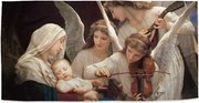 Sablio Ručník Panna s anděly - William-Adolphe Bouguereau - 30x50 cm