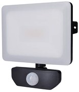 Solight LED reflektor Quick se sensorem, 20W, 1700lm, 4000K, IP44, černý