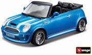 Kovový model bburago 1:32 mini cooper s cabriolet