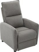 XXXLutz TELEVIZNÍ KŘESLO, dřevo, kov, plast, textil, světle šedá Carryhome - TV křesla - 000454004501