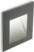 ILUX 269009 LED Nástěnné zápustné svítidlo Ideal Lux BIT ANTRACITE 3000K 269009 3W 215lm 3000K IP65 6,5cm antracitové - IDEALLUX
