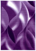 Ayyildiz, Kusový koberec Plus 8008 lila, 160x230, fialová, chodba / předsíň