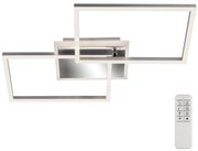 Brilo - LED Stmívatelný přisazený lustr FRAME 2xLED/20W/230V 2700-6500 + DO