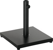 Podstavec na slunečník Outsunny 13 kg, čtvercový držák na slunečníky, hmotnost podstavce, stojan pro slunečníky s průměrem 35/38/48 mm, pro balkon, te