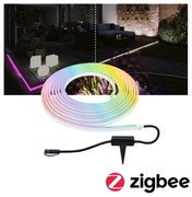 P 94562 Plug & Shine LED pásek Smart Home Zigbee Smooth IP67 RGBW 39W bílá - PAULMANN