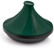 Emile Henry Keramická tajine na indukci Delight Colorama, víko cedrově zelená, Ø 33 cm 076632