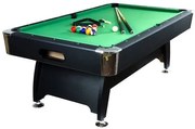 Kulečníkový stůl pool billiard kulečník s vybavením, 8 ft