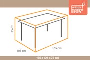 Obal na stůl 165x105x75cm Winza