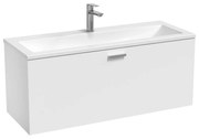 Ravak Clear II - Umyvadlová skříňka 80x38x40 cm, 1 zásuvka, lesklá bílá X000001642