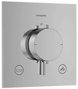 Hansgrohe Ecostat Comfort E - Termostatická baterie pod omítku, pro 2 spotřebiče, chrom 33716000