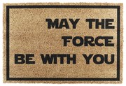 Rohožka z kokosového vlákna 40x60 cm May the Force Be With Your – Artsy Doormats