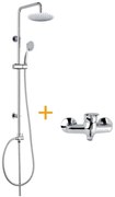 Mereo Sonáta - Sprchový set s baterií, průměr 20 cm, chrom CB609