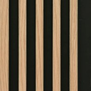 Lamelový panel MODERN LINE SLIM Oak Black 12x122x2650mm