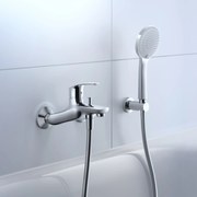 Duravit DuraVelez vanová baterieChrom - 2 vývody vody
