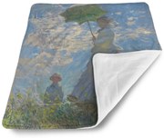 Sablio Deka pro miminko Dáma se slunečníkem - Claude Monet - 80x100 cm
