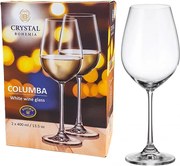 BOHEMIA COLUMBA SKLENICE NA BÍLÉ VÍNO 400ML SADA 2KS