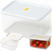 Verk Group Kontejner na potraviny s víkem hermetický organizér do kuchyně 2,5 l 2500 ml