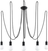 Lustr SOLLUX Edison 5 E27 5x60W bez zdroje SL.0371
