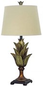 Exotická lampa z botanického ostrovního ráje Zlatá palma 65cm