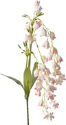 Dekorace růžová umělá květina zvonek Bells Bouquet - 15*6*80 cm