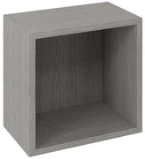 Sapho Espace - Otevřená policová skříňka 35x35x22 cm, dub stříbrný ESC150-1111
