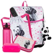 Bagmaster PRIM 23 B velký školní set pro prvňáčky - panda