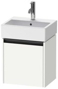 Duravit Ketho.2 - Umyvadlová skříňka 44x43x34 cm, 1 dvířka, panty vpravo, matná bílá K25070R18180000