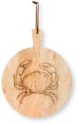 Pip Studio Royal Yerseke servírovací prkénko s krabem 40 cm (Dřevený servírovací tác)