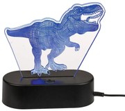 Dětská lampička 3D T-REX