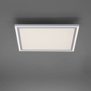 Just Light. Stropní LED svítidlo Edging, 2700-5000K, bílá, 46,4 x 46,4 cm