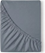 Kvalitex Saténové prostěradlo s gumou tmavě šedé 90x200cm