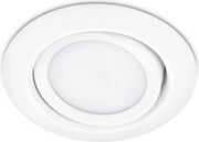 Trio Vestavné svítidlo Rila bílá matná, 1 x LED 5 W, pr. 80 mm