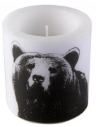 Svíčka Nordic Bear, 8 cm Muurla