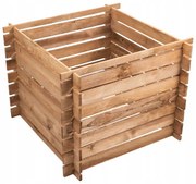 Zahradní dřevěný kompostér 640L