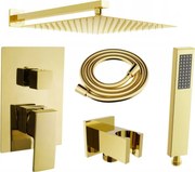 Mexen Uno DR02 podomítkový sprchový set, zlatá, 71435DR02-50