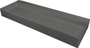 Deante Blur, granitové umyvadlo na desku 1000x400x120 mm, antracitová metalíza, DEA-CQB_TU1S