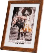 FANDY Dřevěný rámeček Style 15x21 2 hnědý