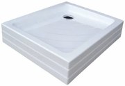 Ravak Aneta sprchová vanička obdélníková 90x75 cm akrylát a003701120 AN9075PUR0