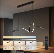 Brilagi - LED Stmív. lustr na lanku SIGNATURE LED/55W/230V 120x23 cm černá + DO