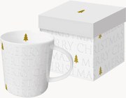 Vánoční hrnek z kostního porcelánu Trend
