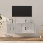 2dílný set TV skříněk šedý sonoma kompozitní dřevo 3188412