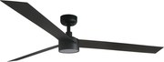 FARO 34293-1TW CRUISER XL LED stropní ventilátor, černá s DC motorem - FARO