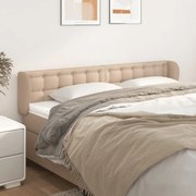 Čelo postele typu ušák cappuccino 163x23x78/88 cm umělá kůže 3117245