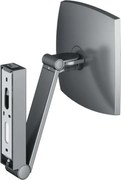 Keuco - Kosmetické nástěnné zrcátko s LED osvětlením, kartáčovaný černý chrom 17613139004