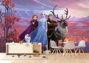 Vliesová fototapeta Hrdinové Frozen II na Horské Plošině, Disney | 360 x 270 cm | DFTDNXXL5073