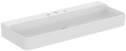 Ideal Standard Conca Ceram - Umyvadlo 120x45 cm, bez přepadu, 3 otvory pro baterii, bílá T380701