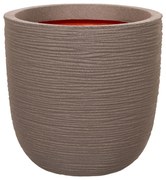 Capi Nature Rib NL Planter Ball Warm Taupe Ø 35 cm / V 34 cm