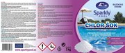 SparklyPool Sparkly POOL Chlor šok 3 kg