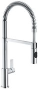 Franke Fox - Dřezová baterie FN 6993.031, s flexibilním ramenem a sprškou, chrom 115.0486.993